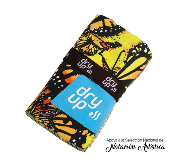 Toalla Estampada Grande MARIPOSA MONARCA 🦋 – DRYUP | Toallas de microfibra
